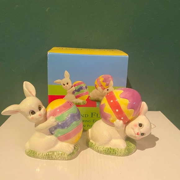 Fitz and Floyd | Holiday | Fitz And Floyd Easter Gathering Eggs Bunny ...